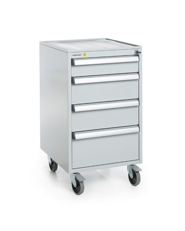 bloc tiroir acier - bloc rangement tiroir en metal 45 | Treston